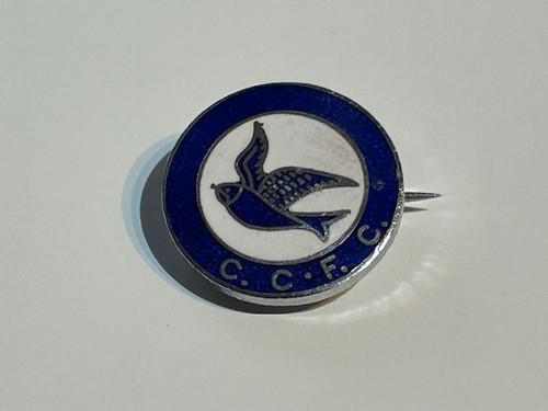 Vintage C.C.F.C. (Cardiff City Football Club) Enamel Badge by Firmin ...