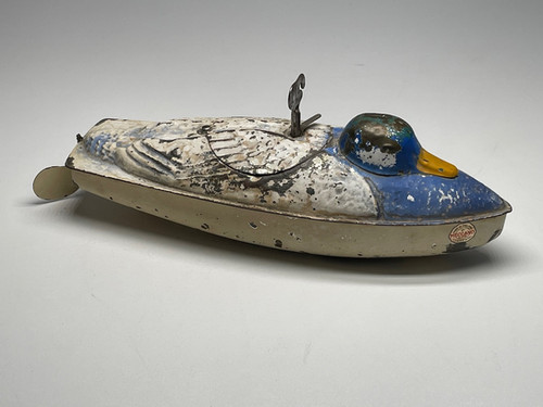Rare 1930s Hornby Meccano Clockwork Duck Speedboat | TheTreasureTrench