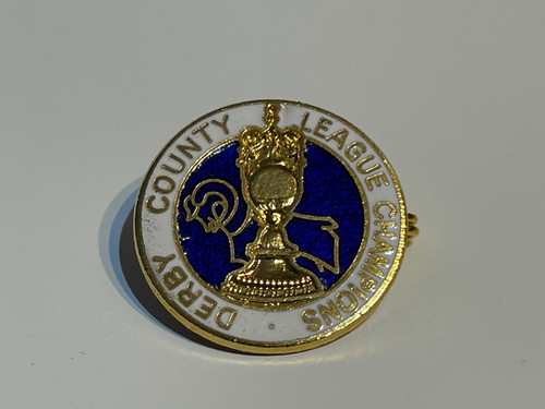 Vintage Derby County League Champions Enamel Badge by Coffer ...