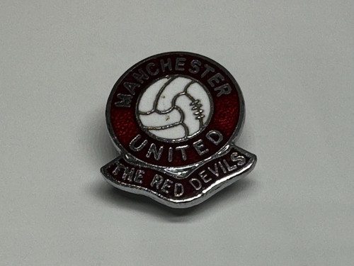 Manchester United Football Club Enamel Gomm Ball Badge | TheTreasureTrench