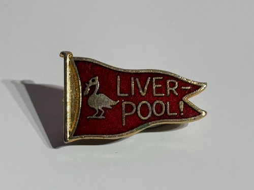Vintage Liverpool Football Club Enamel Flag Badge by Coffer ...