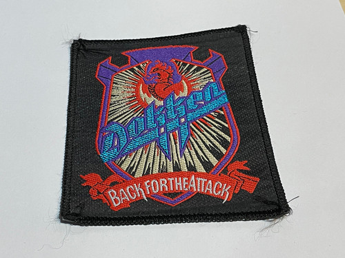 Vintage NOS Dokken Back For The Attack Sew on Patch | TheTreasureTrench