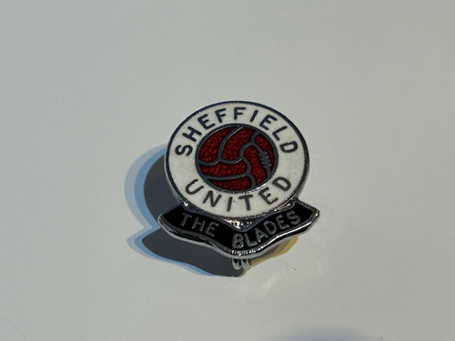 Vintage Sheffield United (The Blades) Football Club Enamel Ball Badge ...