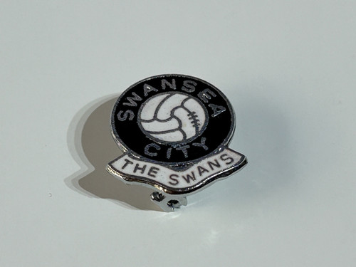 Swansea City (The Swans) Football Club Enamel Ball Badge ...