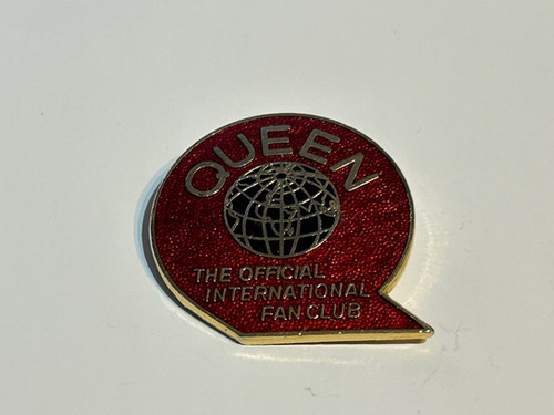 Queen The Official International Fan Club Enamel Badge | TheTreasureTrench
