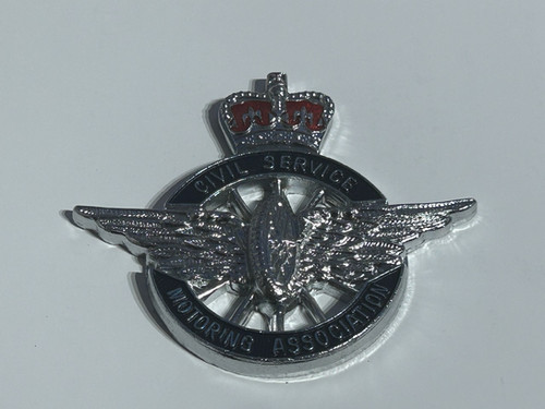 Civil Service Motoring Association (CSMA) Car Badge | TheTreasureTrench