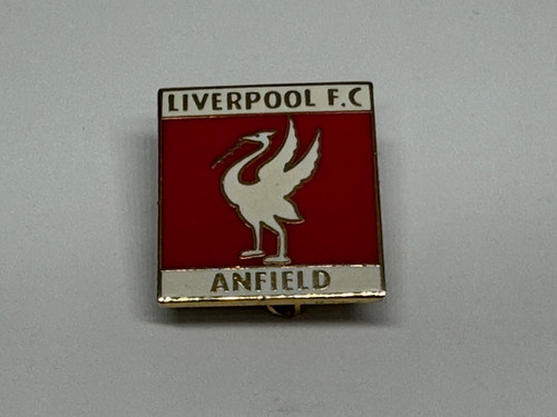Vintage Liverpool Football Club Anfield Enamel Badge | TheTreasureTrench