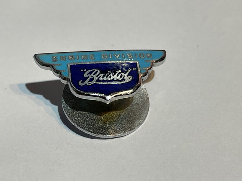 Vintage Bristol Engine Division Enamel Badge | TheTreasureTrench
