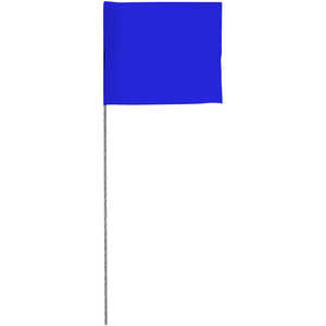 Flag Marker - Blue (100pcs) | Surveymarks NZ