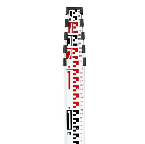Survey Levelling Staff 5m 5 Section 5/10mm | Surveymarks NZ
