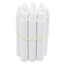 Retsol Hard Wax Crayon White (10pk) | Surveymarks NZ