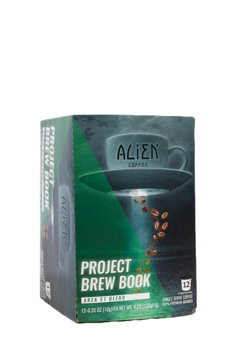 Alien Coffee, Project Brew Book (K-Cups) | area-51