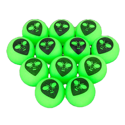 1.75" Glow Alien High Bounce Ball | area-51