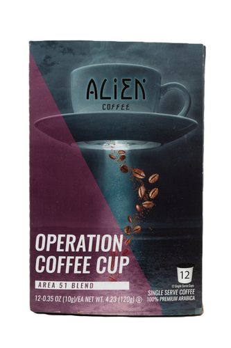 Alien Coffee, Operation Coffee Cup (K-Cups) | area-51
