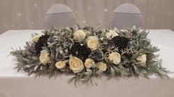 Top Table Centrepieces | Glamourpuss Weddings | Barnsley | Yorkshire