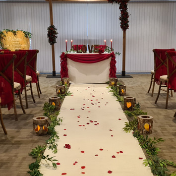 Chair Drapes | Glamourpuss Weddings | Barnsley | Yorkshire