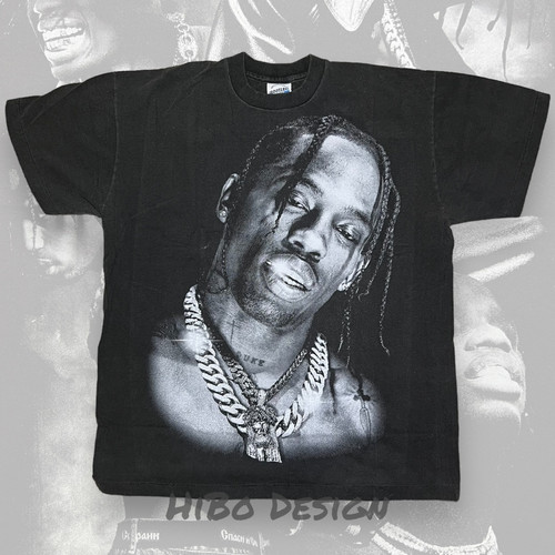 Travis Scott ( B/W ) | HiBo Design