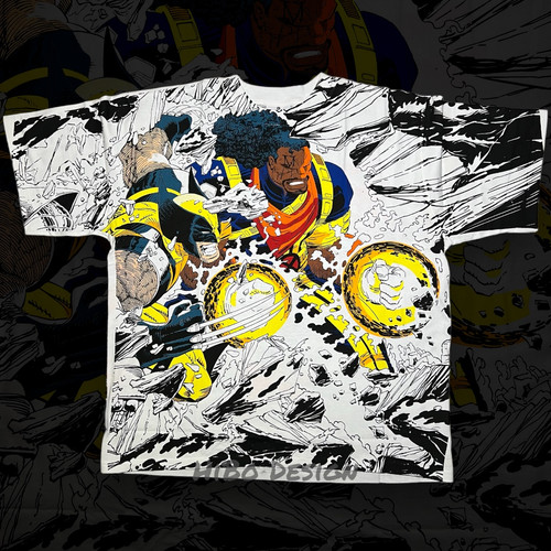 Wolverine & Bishop VS Colossus ( X-Men ) | HiBo Design