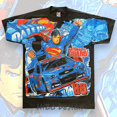 Superman ( NASCAR ) Black Color | HiBo Design