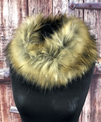 Faux Fur Neck Warmer Scarf/cowl | Tweed and Country