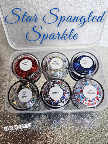 Star Spangled Sparkle Bundle | GoBe Awesome Glitter