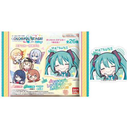 PROJECT SEKAI COLORFUL STAGE! FEAT. HATSUNE MIKU STICKER GUMMY | Ark ...