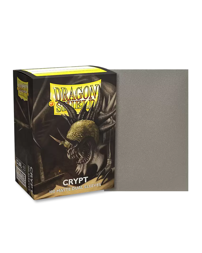 [AT-15052]Dragon Shield Matte Dual 標準尺寸卡套 - Crypt（100 個）Dragon Shield ...