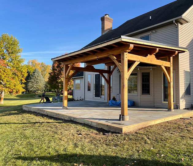 Timber Frame Backyard Structures By Highland Timber Framing LLC