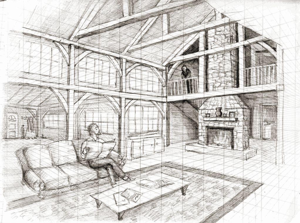 Timber Frame Great Rooms By Highland Timber Framing LLC