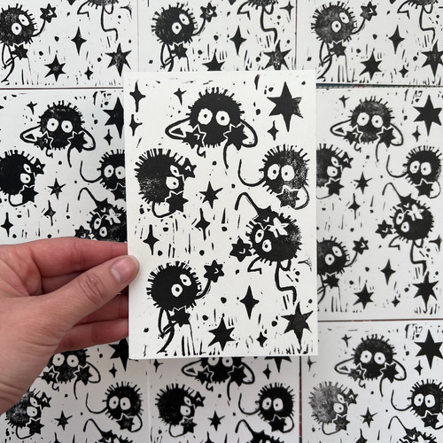 Soot Sprites - Art Print | illustrator