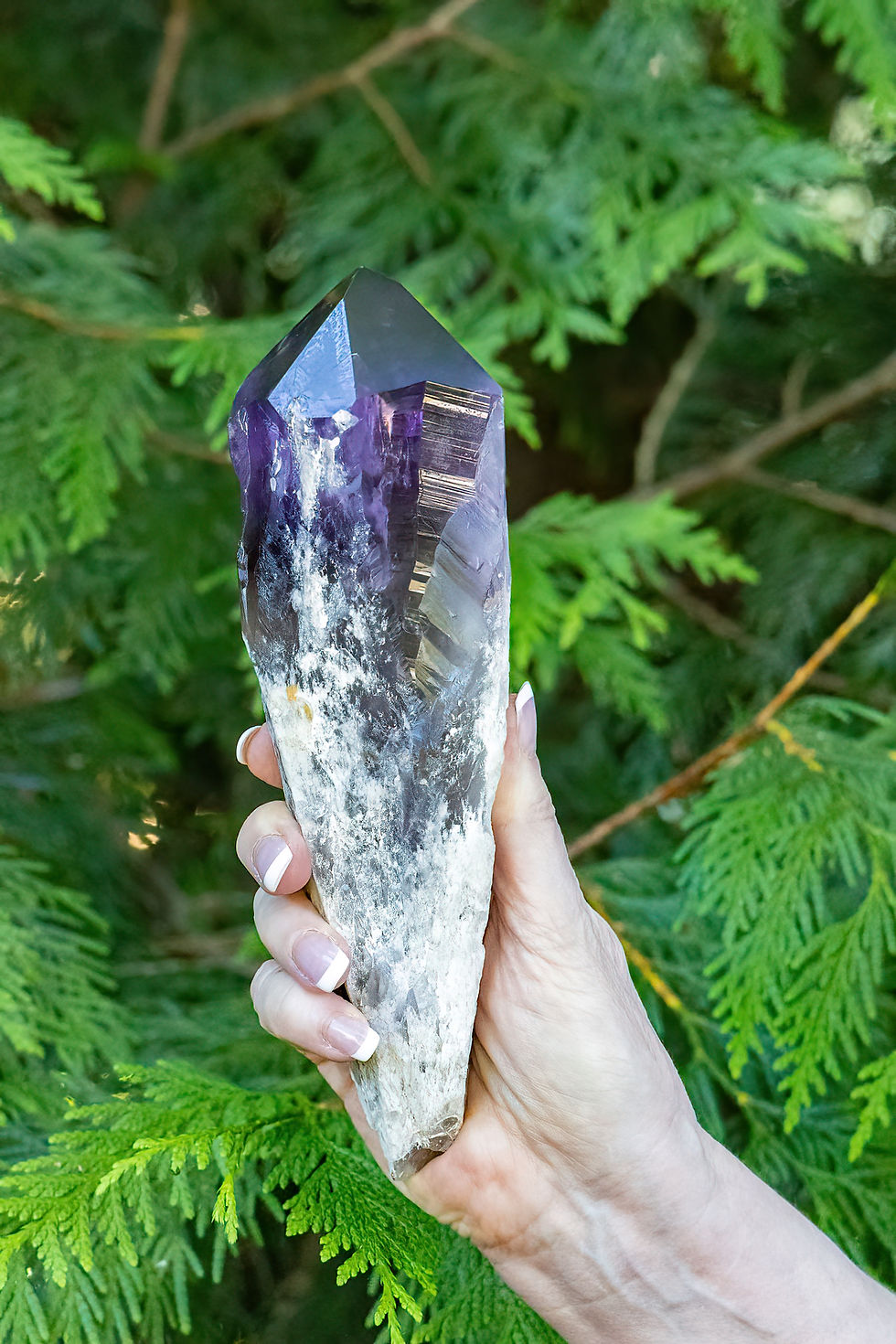 Amethyst Bahai Wand | Loisannesmith.com