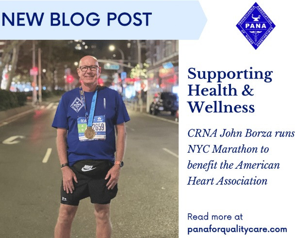CRNAs in the News: John Borza, NY City Marathoner