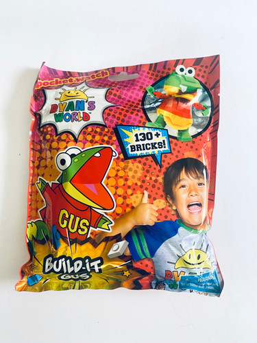 Ryan’s World Build-it Combo Gus & Panda Brick 2Pk Set | Small Findings