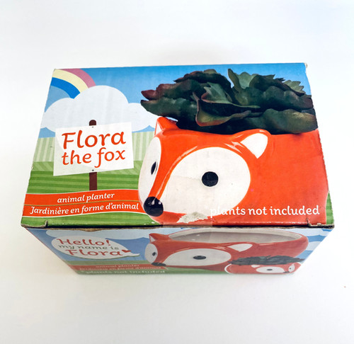 Flora the Fox Animal Planter | Small Findings
