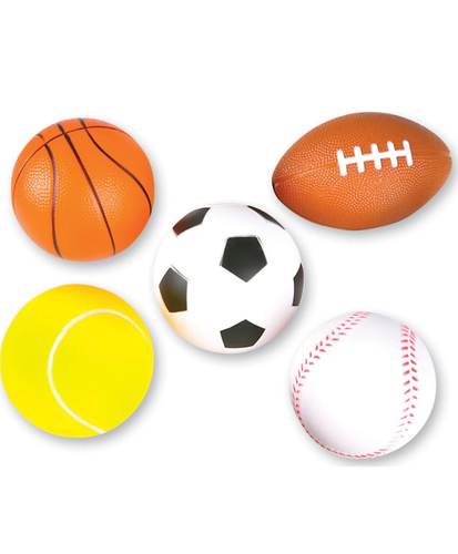 The Toy Network 3.5" Foam Sports Balls - Assortment | Small Findings