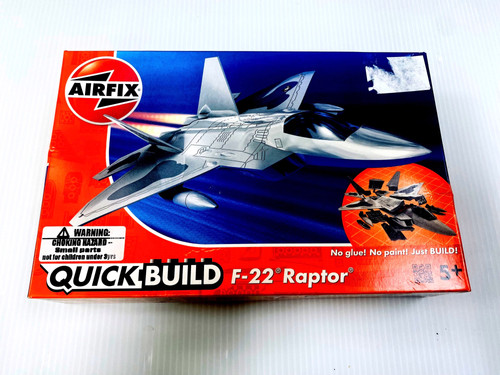 Airfix Quickbuild J6002 F-22 Raptor Model | Small Findings