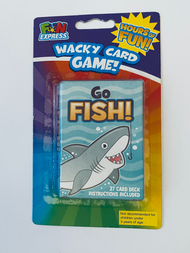 Fun Express Go Fish Wacky Card Game | Small Findings