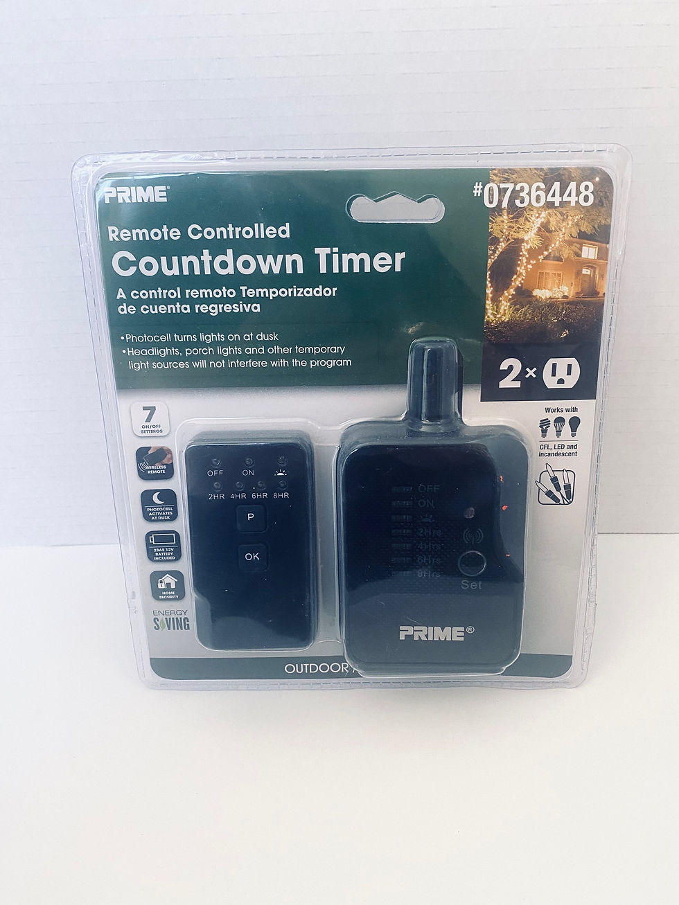 Prime Remote Controlled Countdown Timer #0736448 | Small Findings