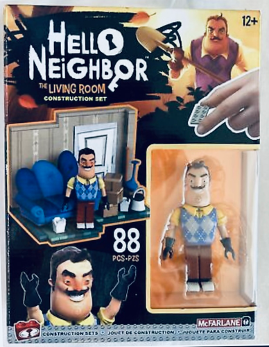 Mcfarlane Hello Neighbor The Living Room Construction Set | Small Findings