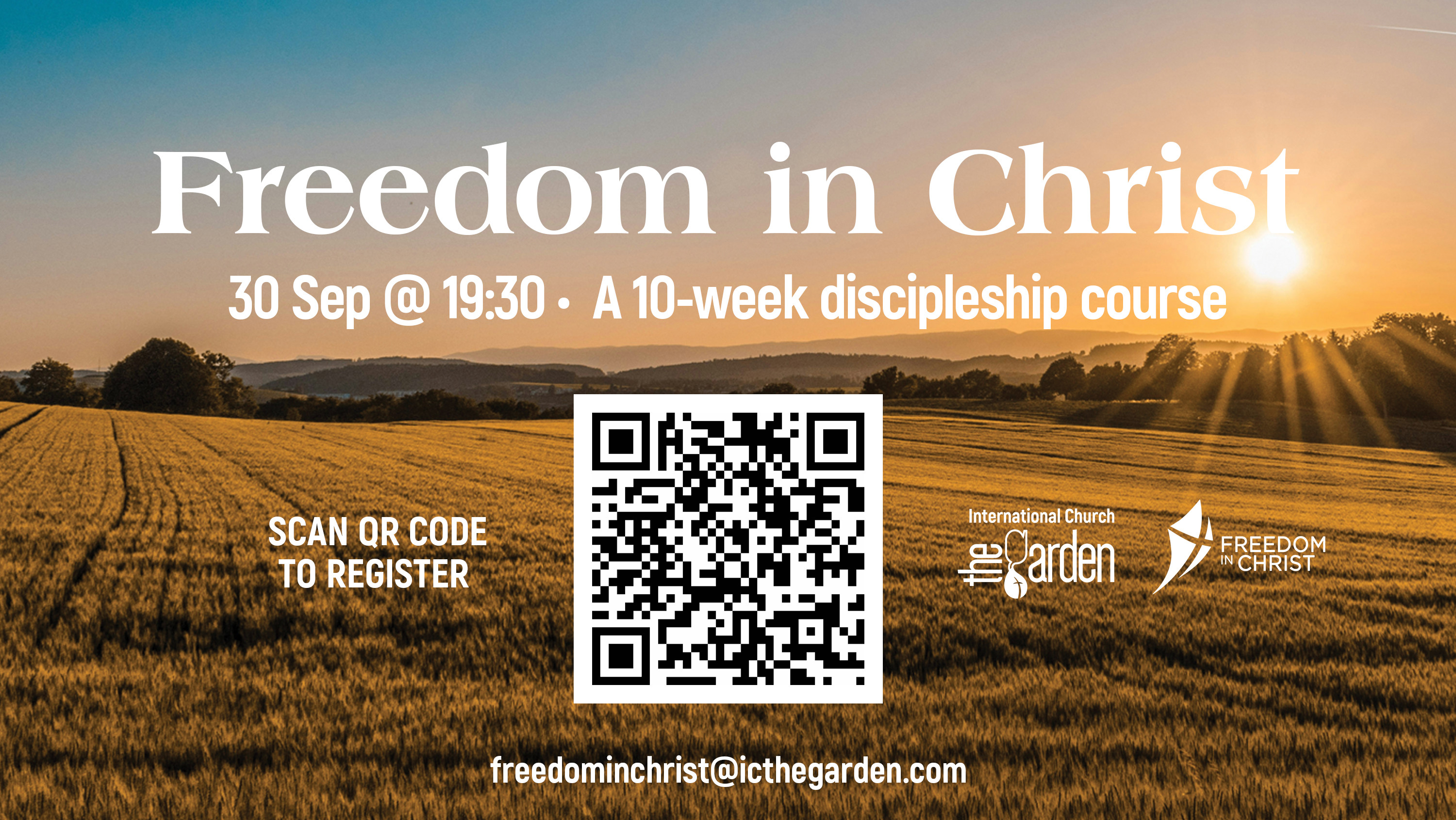 Freedom in Christ | IC The Garden
