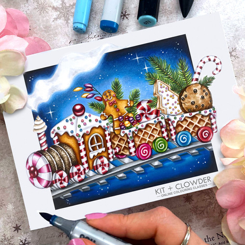 October 22 Markers Class | Kit and Clowder