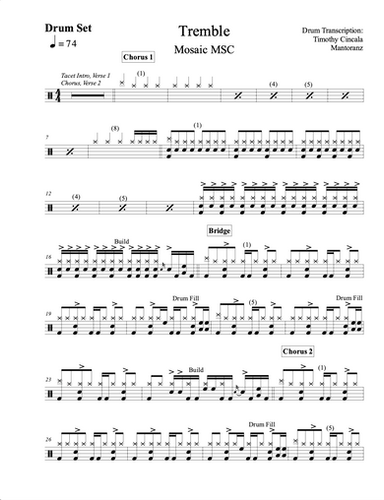 Tremble - Mosaic MSC | WDA