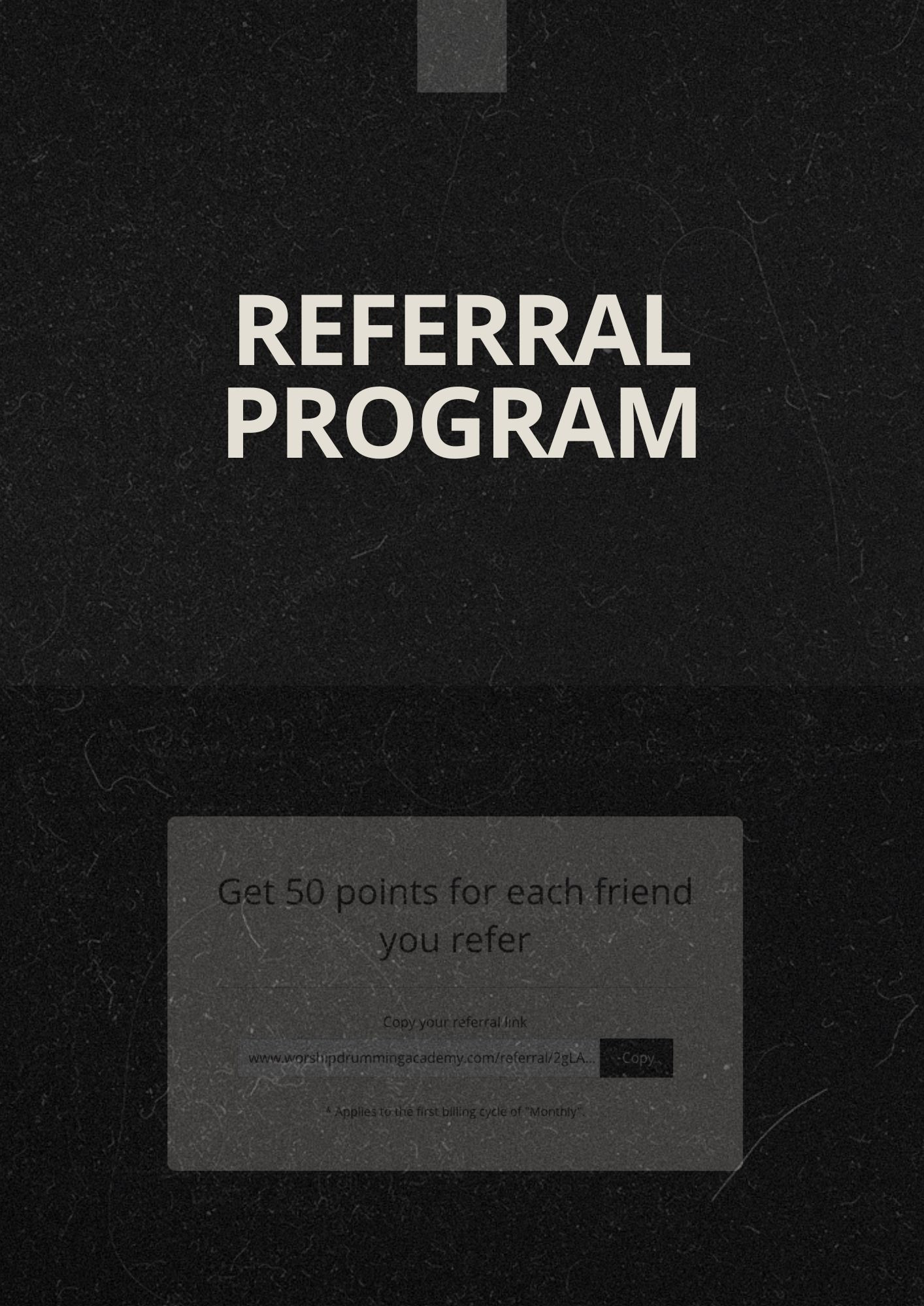 Referral Program