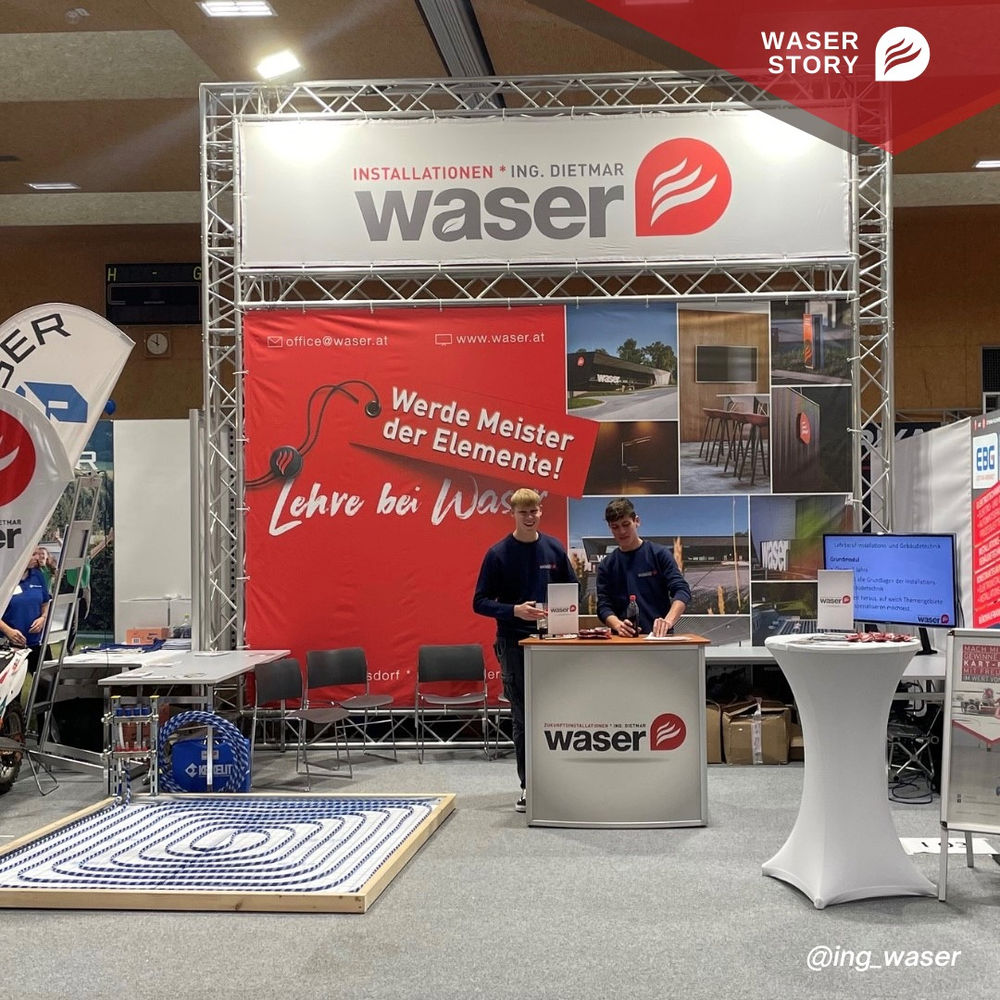 Waser bei den Berufserlenbistagen 2022: Eini ins Leben