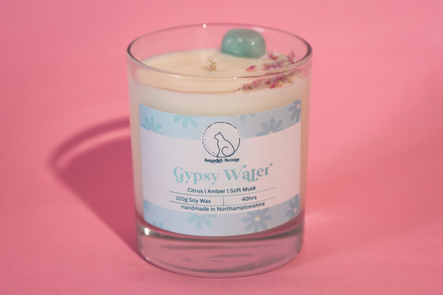Gypsy Water Crystal Candle | Smudgy Scents