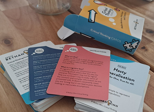 Critical thinking cards | Bethan Winn