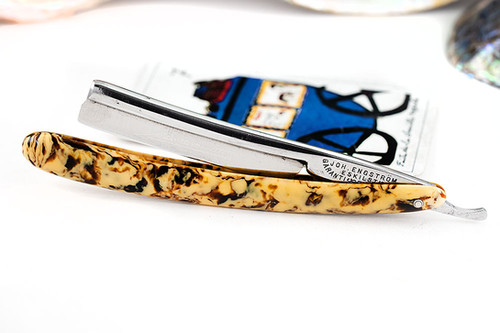 Vintage Swedish Steel Razor - 11/16 Joh. Engström - Eskilstuna Sweden