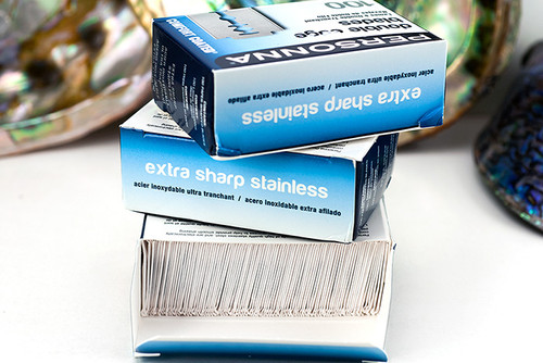 Personna・Lab Blue・Double Edge Blades ・100 Blade pack | maxsprecher