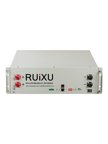 RX-LFP48100 | 19" Rack Mounted 3U Module | UL1973 | UL9540A| CEC | SGIP | RUiXU Battery Canada