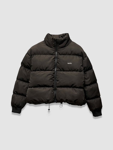 V2 PUFFER JACKET - PURE BLACK | RATE.